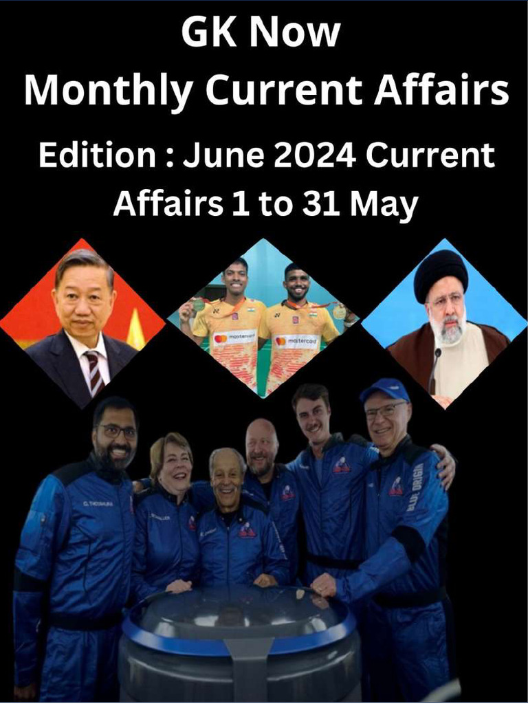 May 2024 Current Affairs Summary | PDF | World Intellectual Property ...