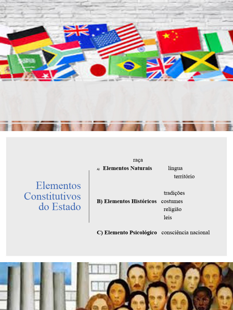 CapÃ Tulo V Â Os Elementos Constitutivos Do Estado | PDF | Federação ...