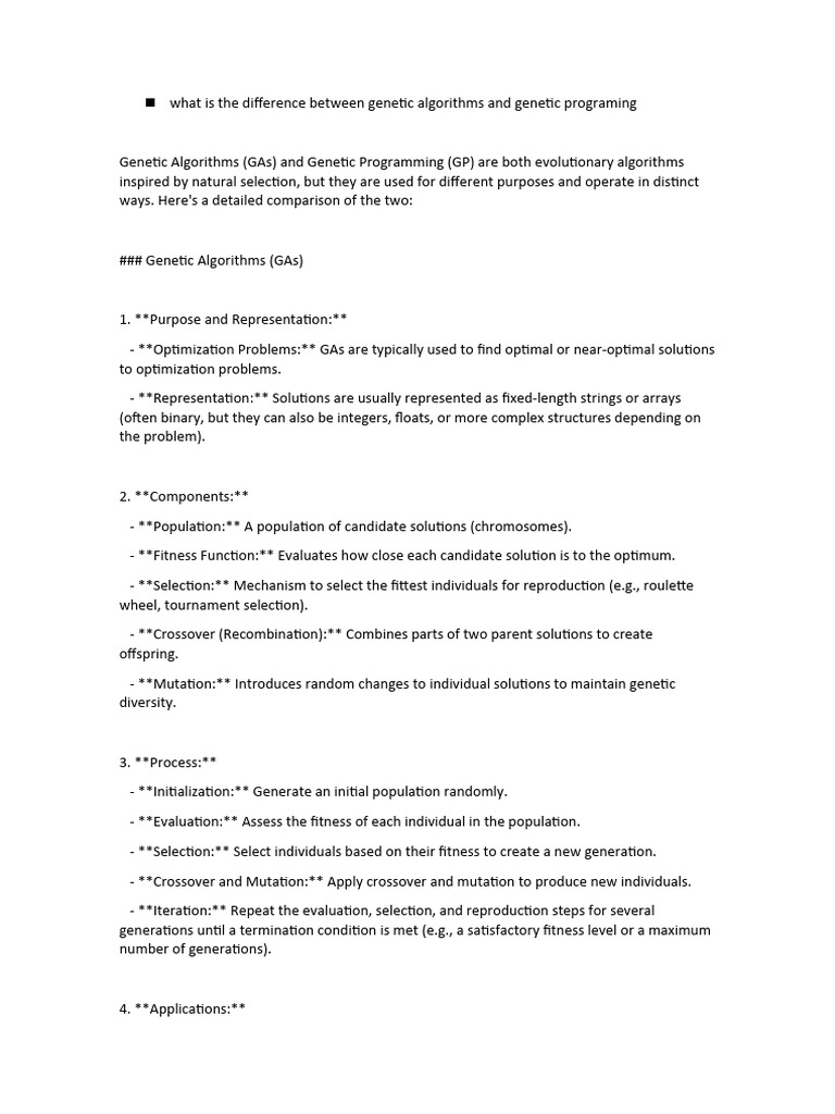 Genetic Algorithms and Genetic Programing | PDF | Genetic Algorithm | Algorithmic Trading