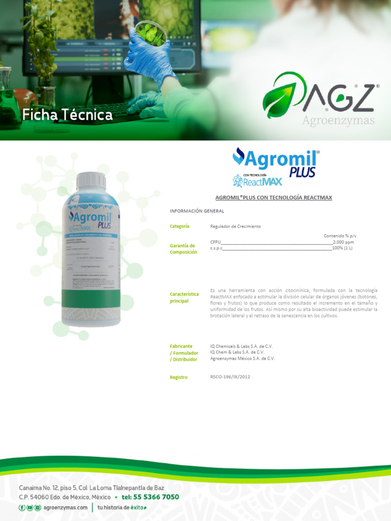 FT Agromil Plus RM | PDF