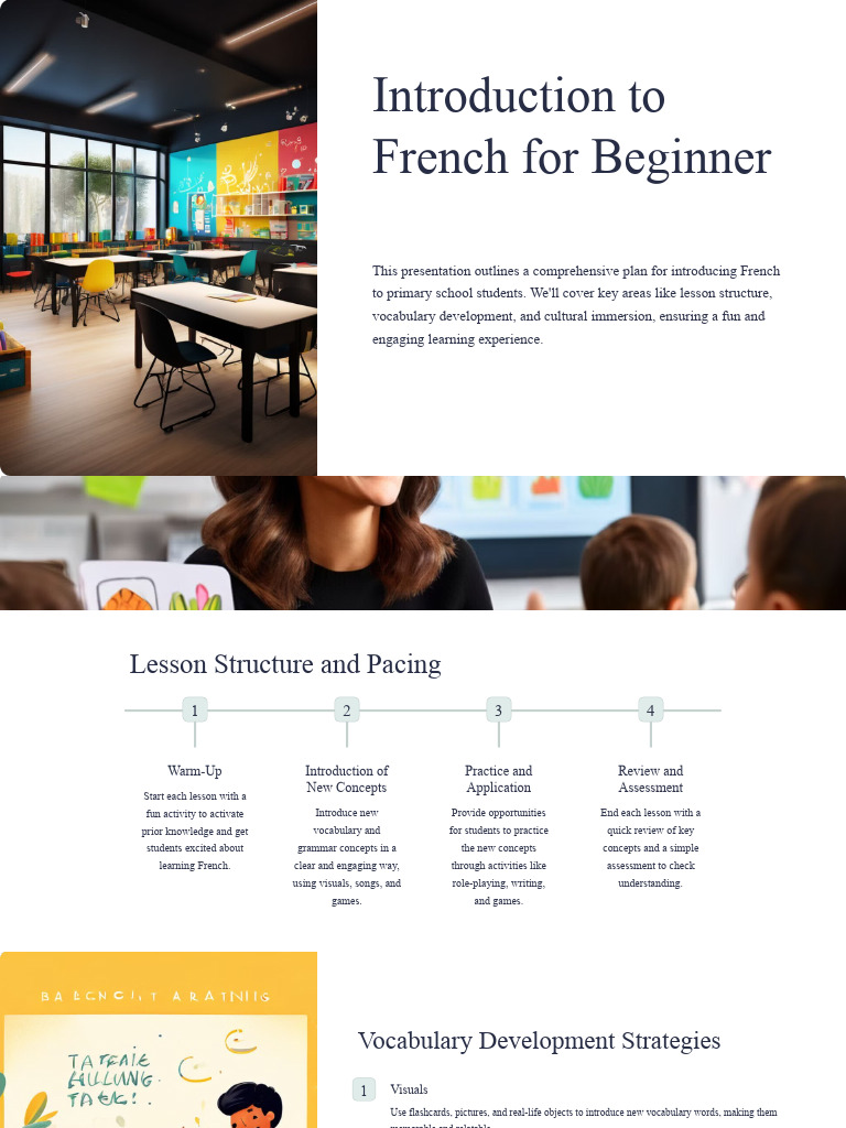 Introduction To French For Beginner | PDF | Vocabulary | Cognition