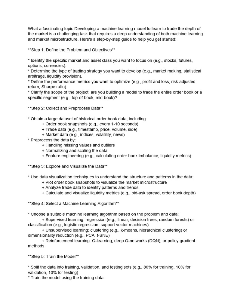 ML To DOM | PDF | Machine Learning | Artificial Neural Network