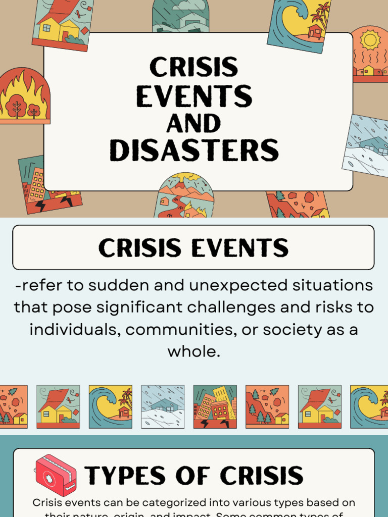 Lesson 1 Crisis Events and Disasters | Download Free PDF | Emergency ...