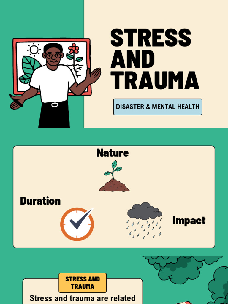 REPORT 2 D&MH Stress and Trauma | PDF | Psychological Trauma | Anxiety