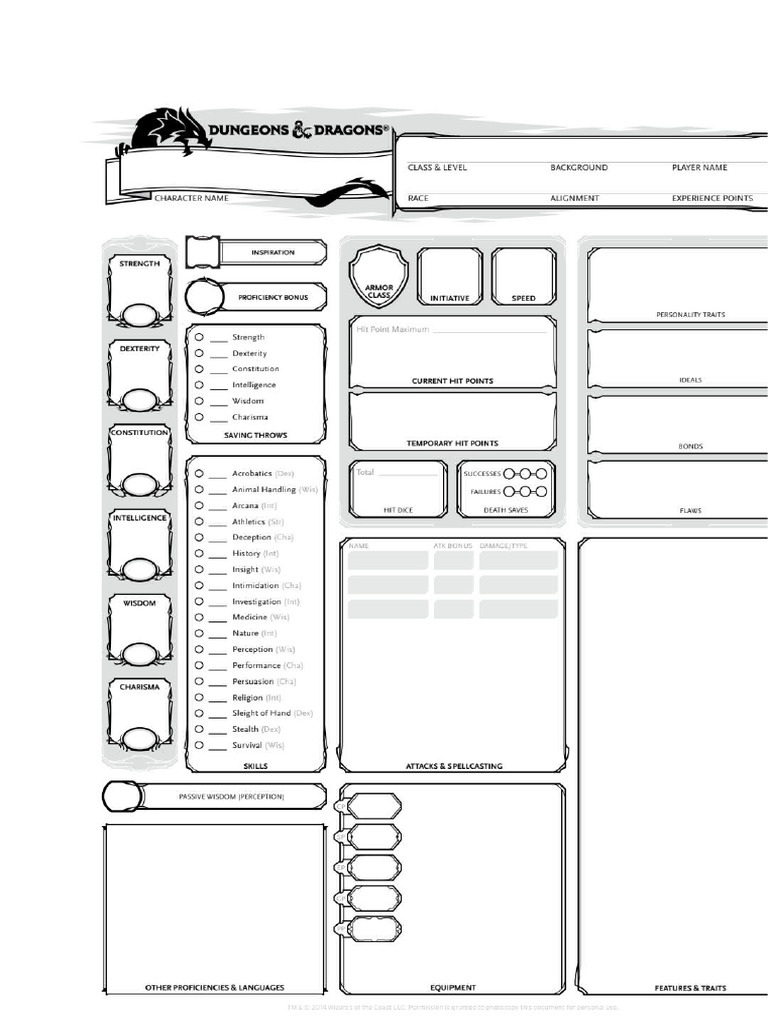 TWC DND 5E Character Sheet v13 - 230801 - 205100 | PDF