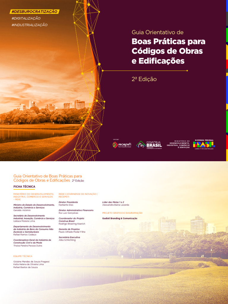 Construa Brasil Guia Orientativo de Boas Praticas para Codigos de Edificacoes 2edicao Nova Id ...