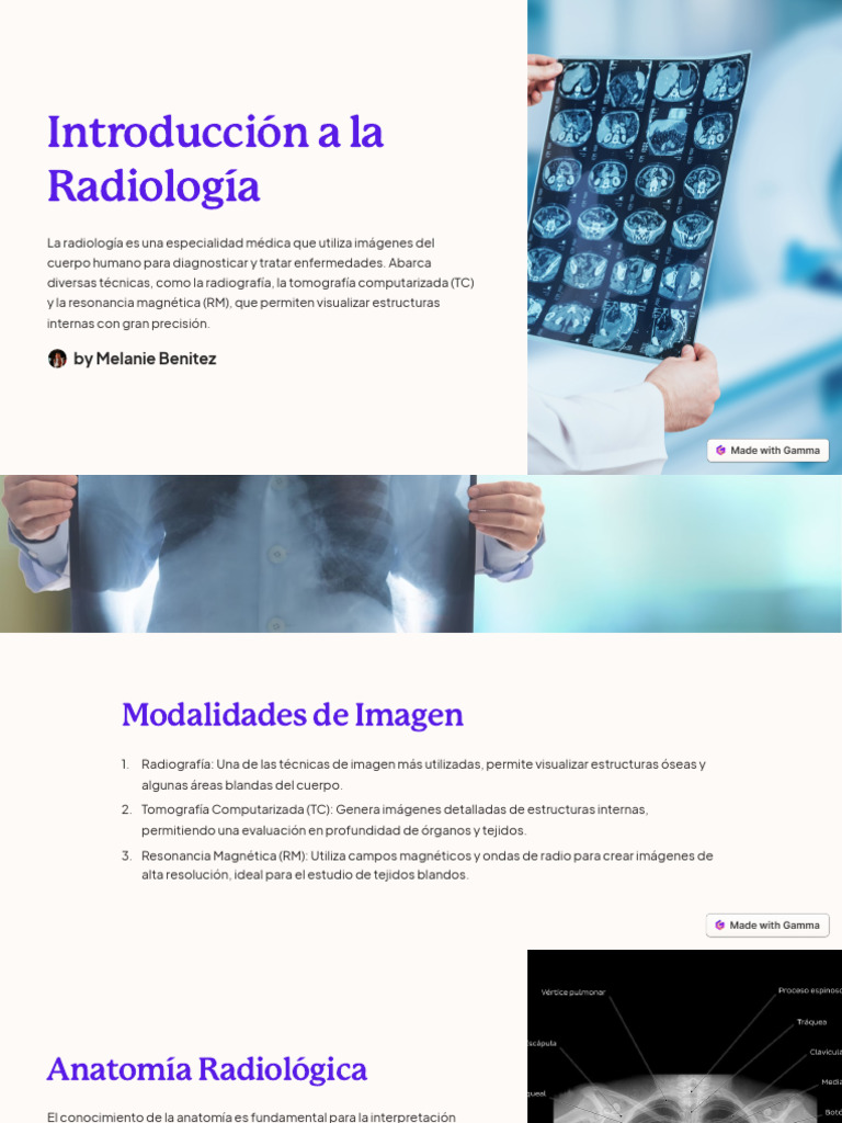 Introducción A La Radiología y Principios de Bioseguridad | PDF ...