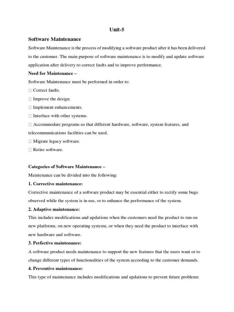 Software Engg. (Unit-5) | PDF | Reliability Engineering | Software Bug