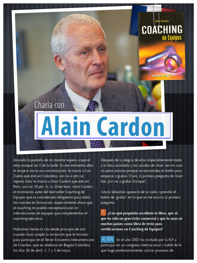 Charla con Alain Cardon | PDF