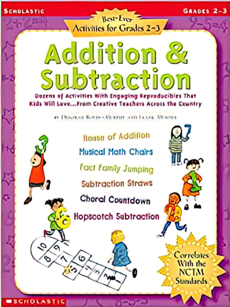Addition Subtraction Activities - Gr 2-3 (scholastic (scholastic) ) (z 