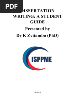 Chapterization | PDF | Methodology | Thesis