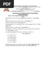 Practice Problems - DFA & NFA | PDF