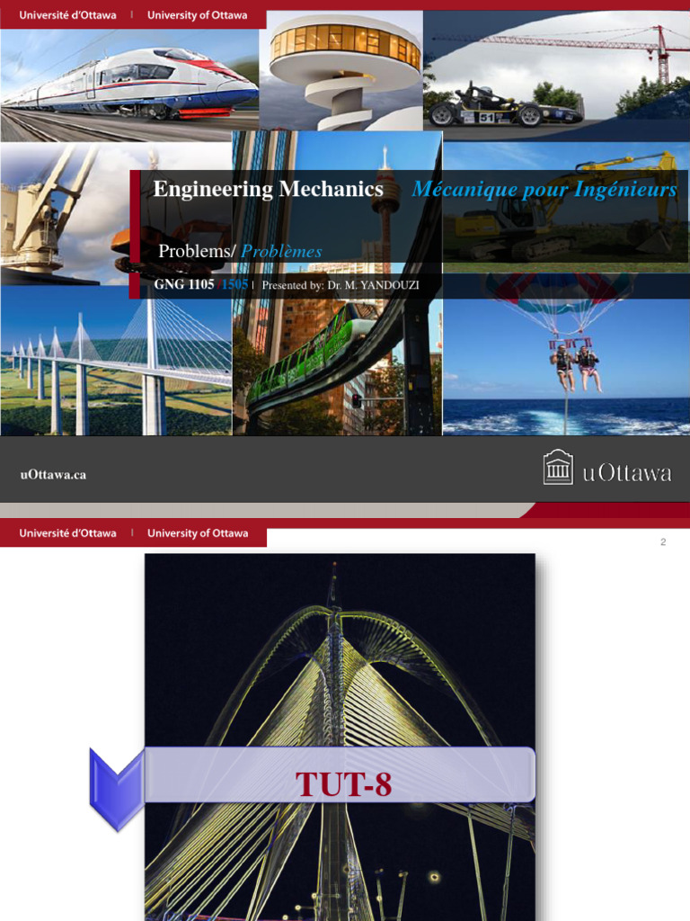 GNG1105 1505 Fall2022 TUT8 - Solution | PDF