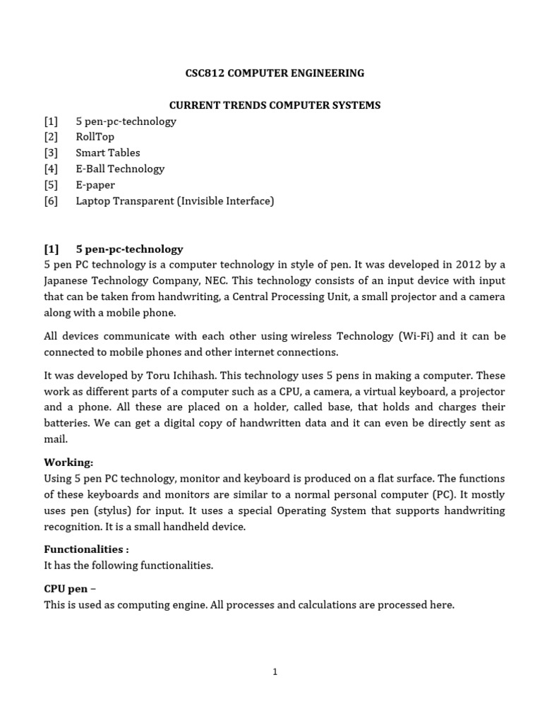 1-1st Class-Computer Engineering Master 2022 Class Notes | PDF ...
