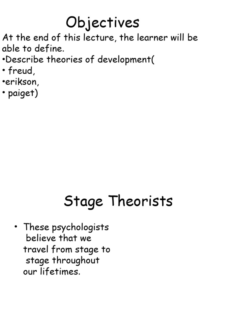 Presentation of Developmental Theories by Yousaf .Alam. Sana | PDF ...