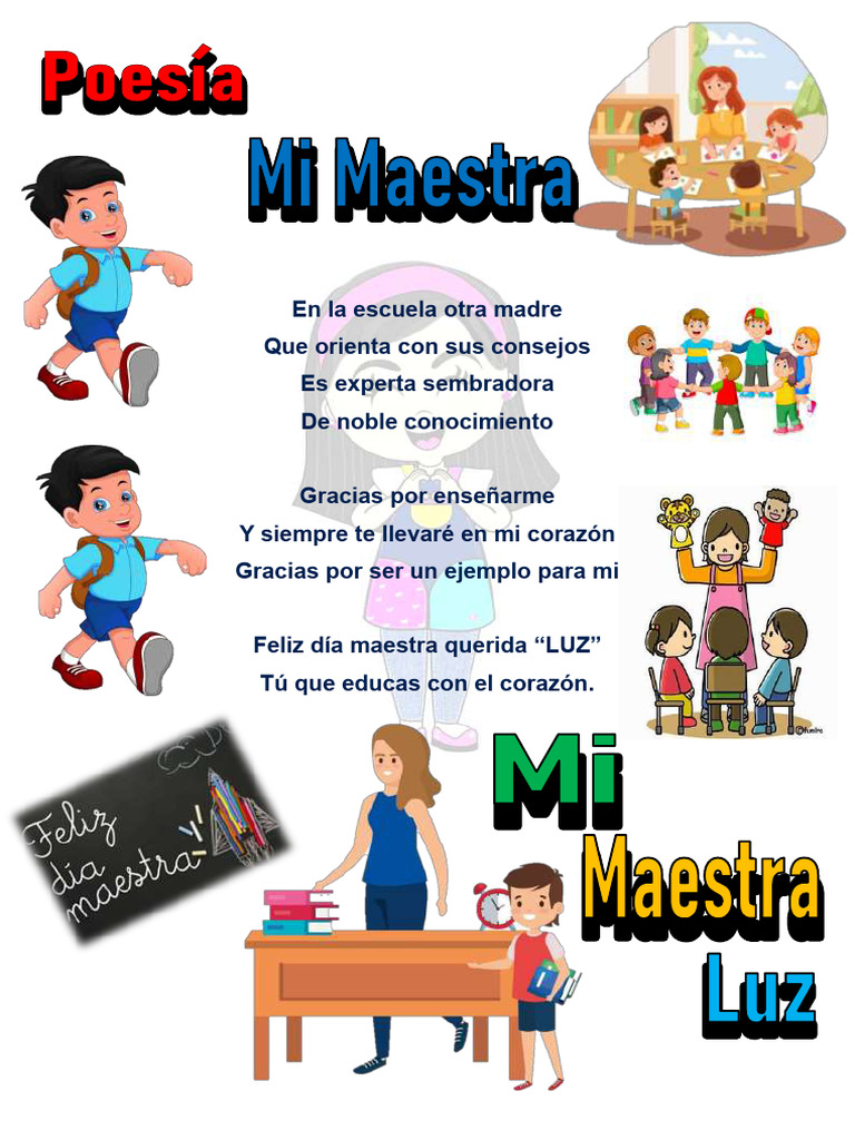 Feliz Día Maestra Luz | PDF