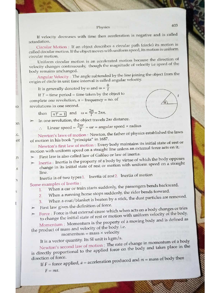 Circular Motion and Angular Velocity | PDF