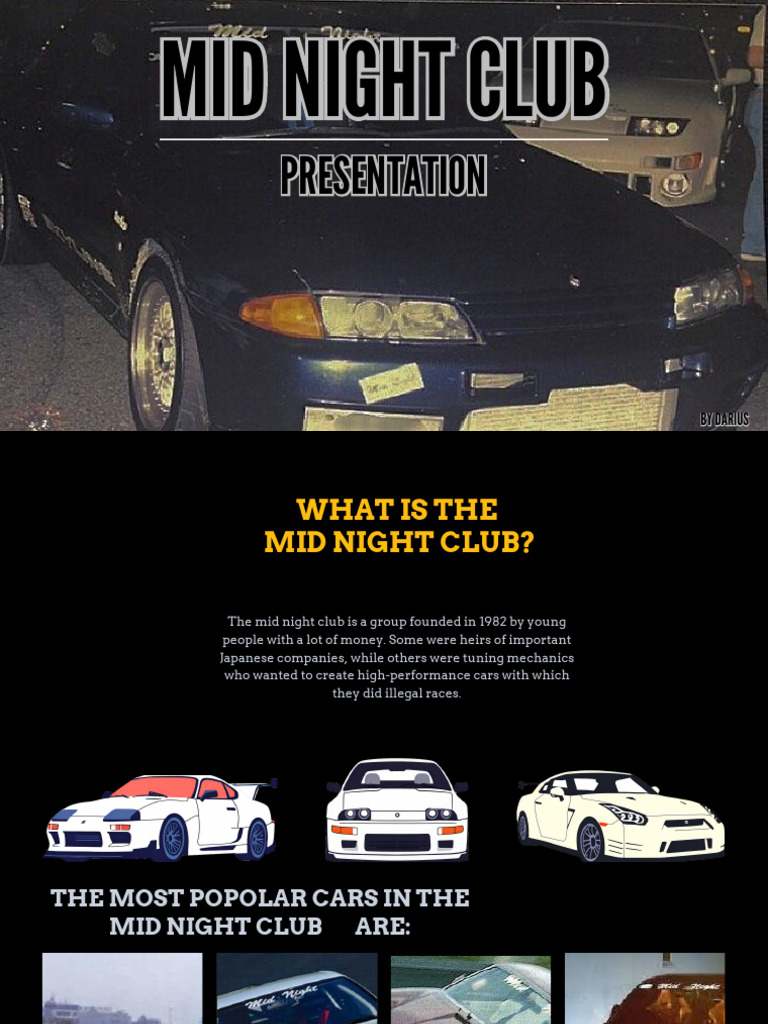 History of the Mid Night Club | PDF