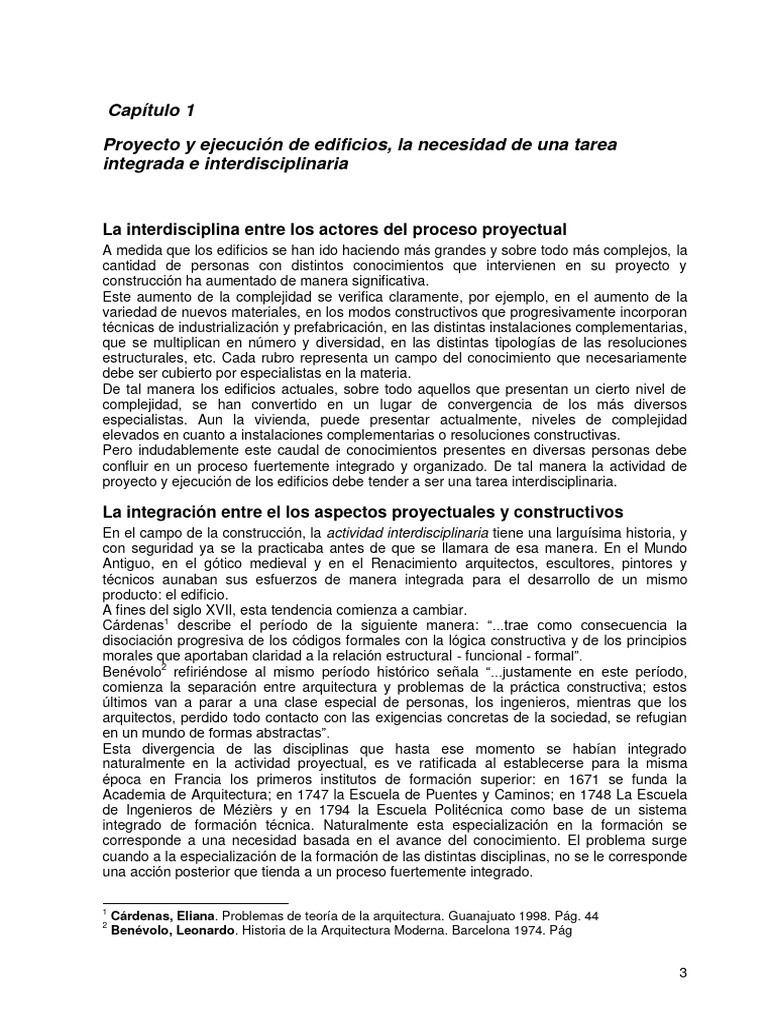 Cap 01 Proyecto y Ejecución de Edificios | PDF | Arquitectura gótica | Conocimiento