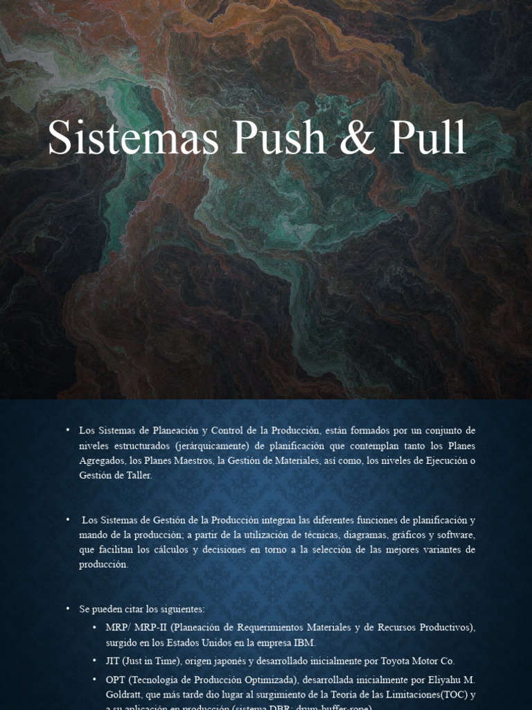 Sistemas Push y Pull 121104130446 Phpapp02 | PDF | Lean Manufacturing ...