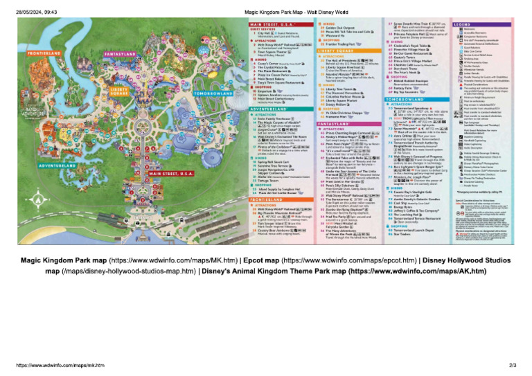 Mapa Disney | PDF