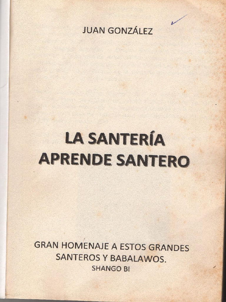La Santeria (Aprende Santero) | PDF