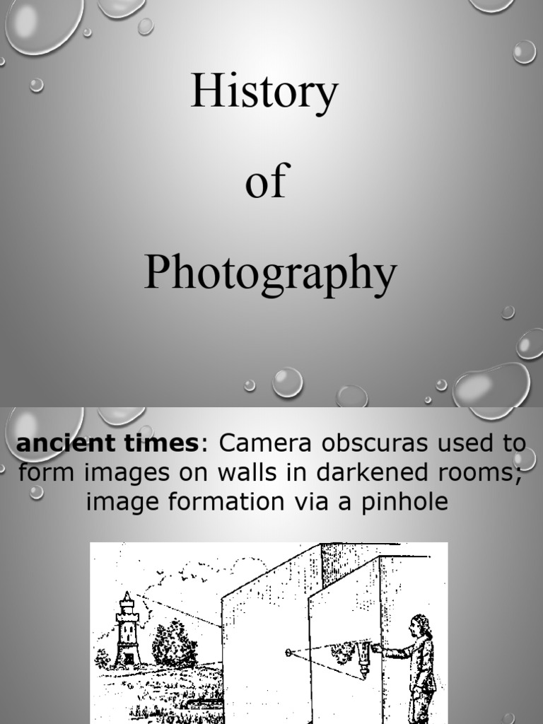 History of Photography | PDF | Imaging