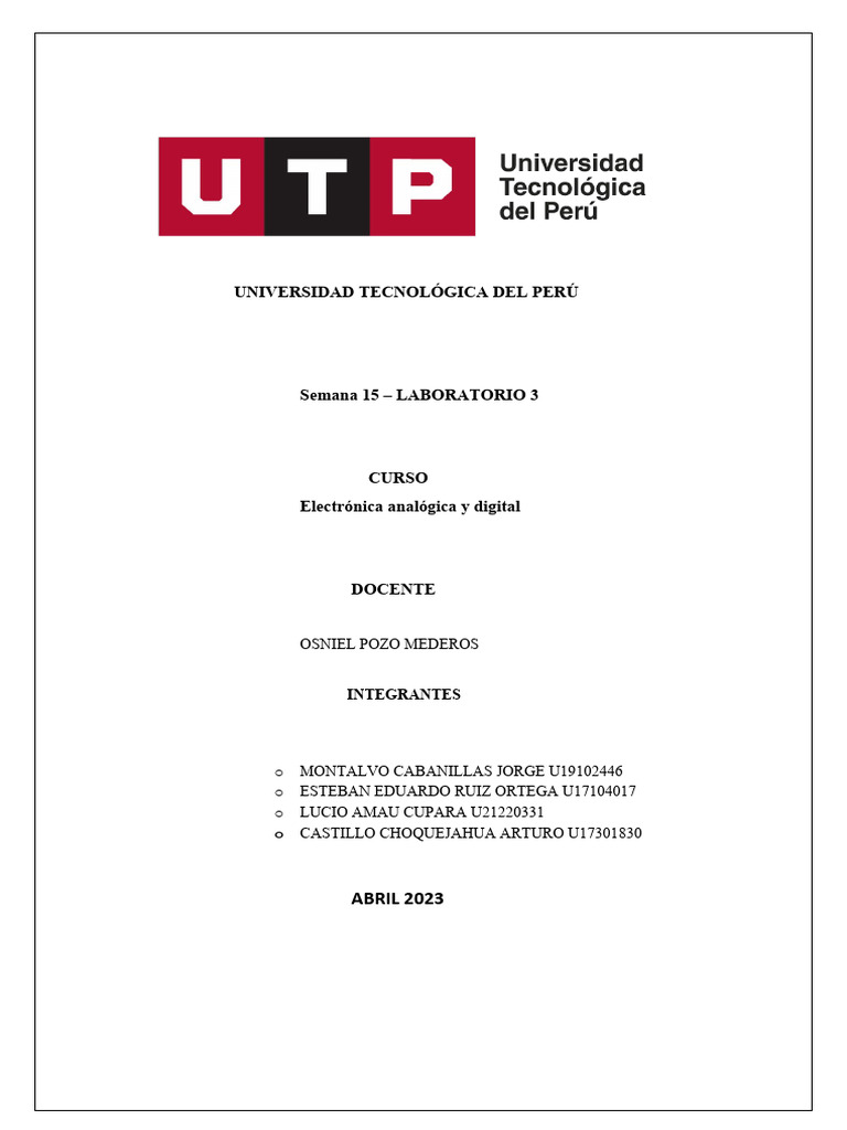 Informe TODOS LOS EJERCICIOS | PDF