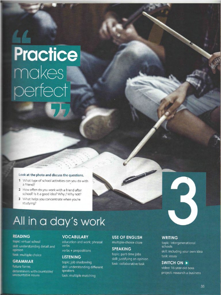 Gold Experience B2 2nd Ed SB U3 | PDF