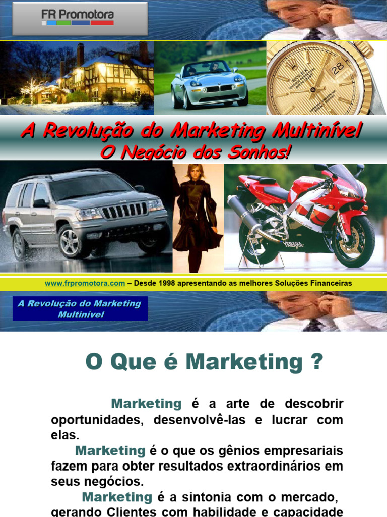 A Revolucao Do Marketing Multinivel | PDF | Marketing multinível | Marketing