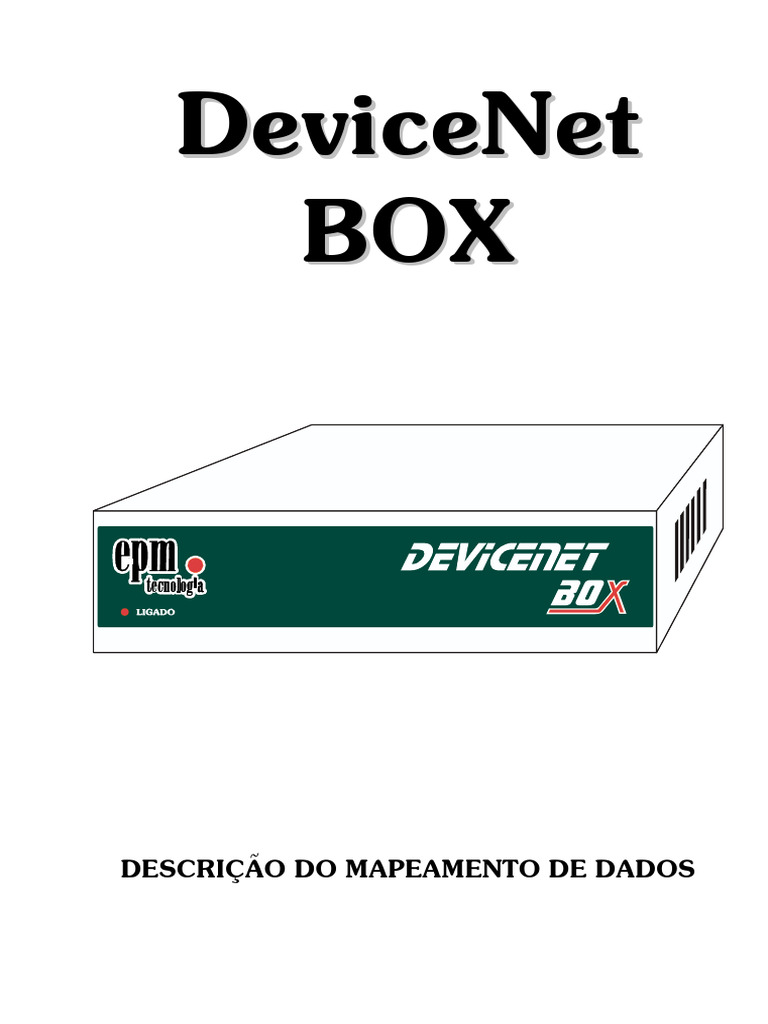 Manual Do DeviceNet-box SP-2500 N B e L Mapeamento de Dados Placa Antiga | PDF | Mordeu | Byte