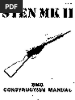 Complete Sten Mk II Blueprint Guide | PDF | Firearms | Projectile Weapons