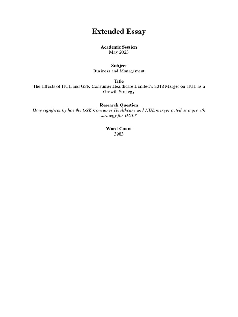 BM EE Final Reference | PDF | Mergers And Acquisitions | Business