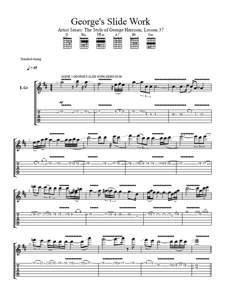 118 George's Slide Work - George's Slide Work | PDF | Music Theory ...