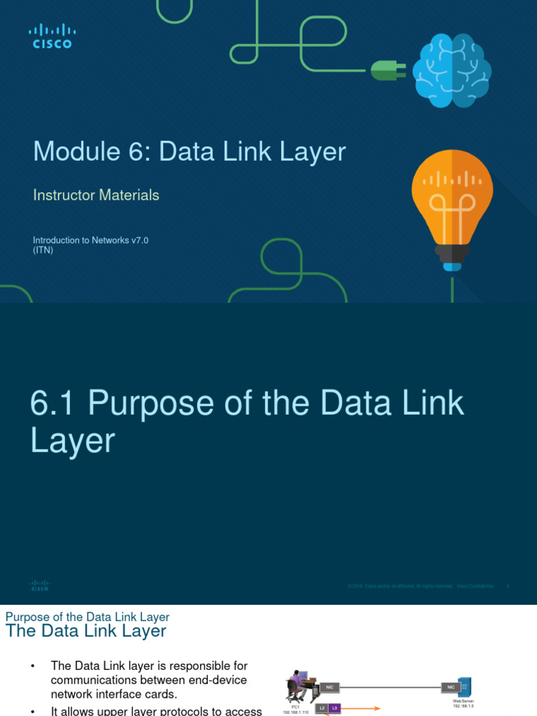 ITN Module 6 | PDF | Network Topology | Computer Network