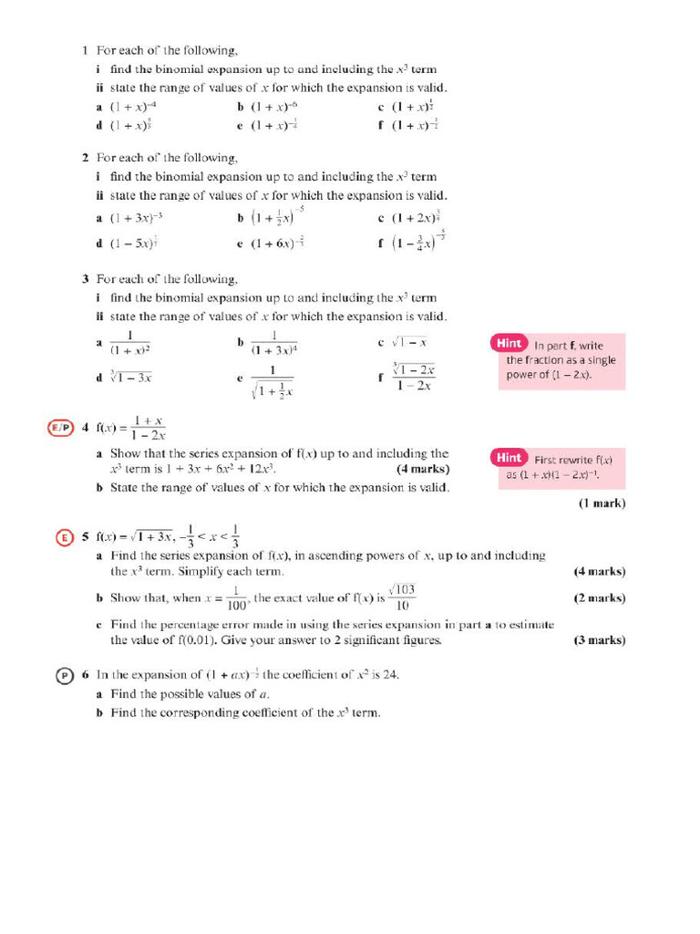 EX4A Binomial With Answers | PDF