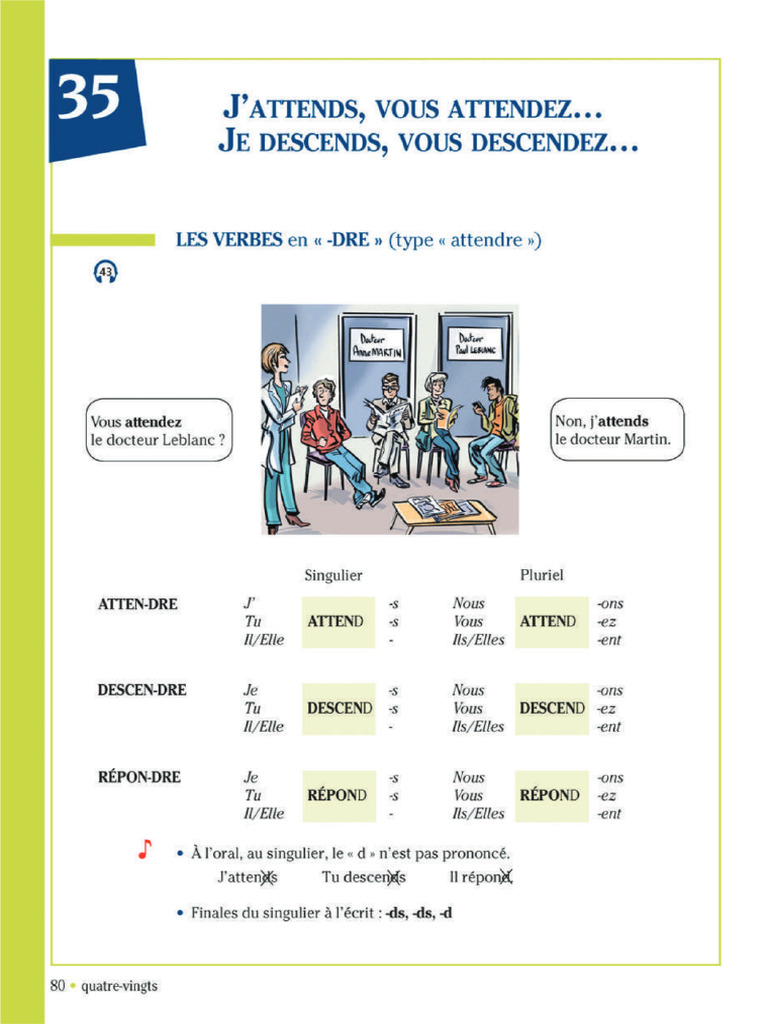 Les Verbes - Dre | PDF