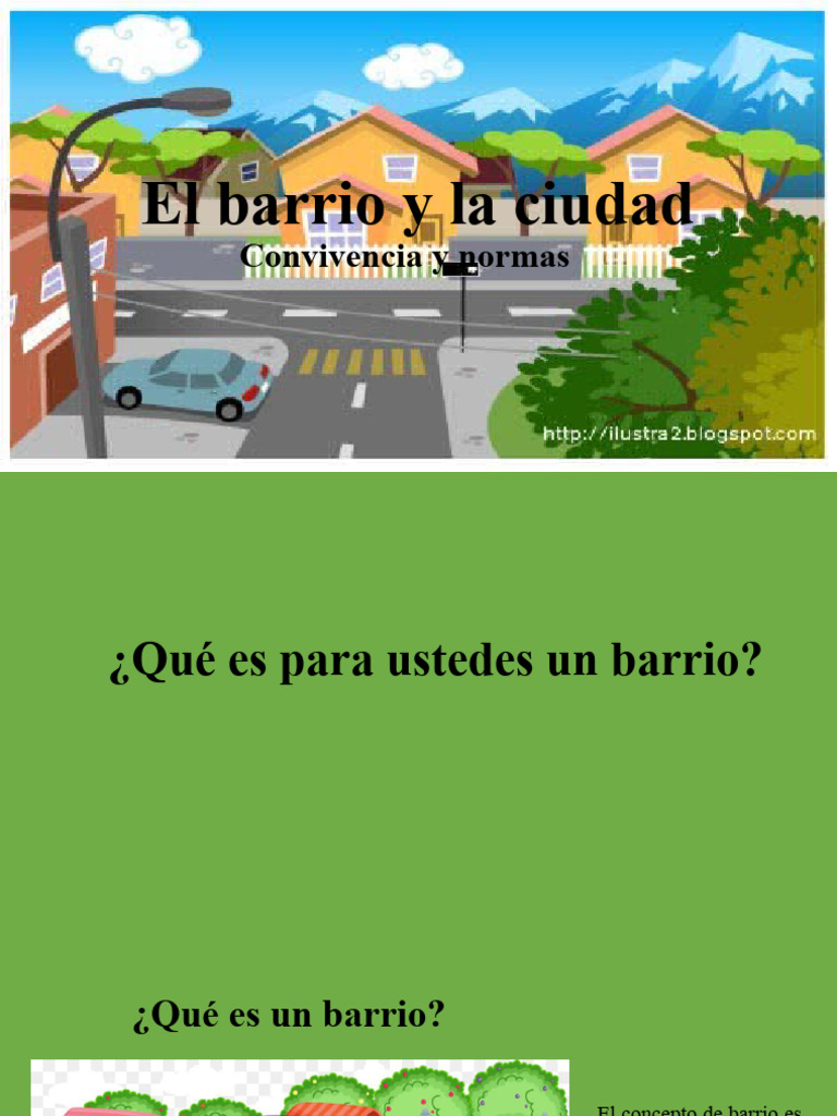 El Barrio y La Ciudad | PDF | Barrio