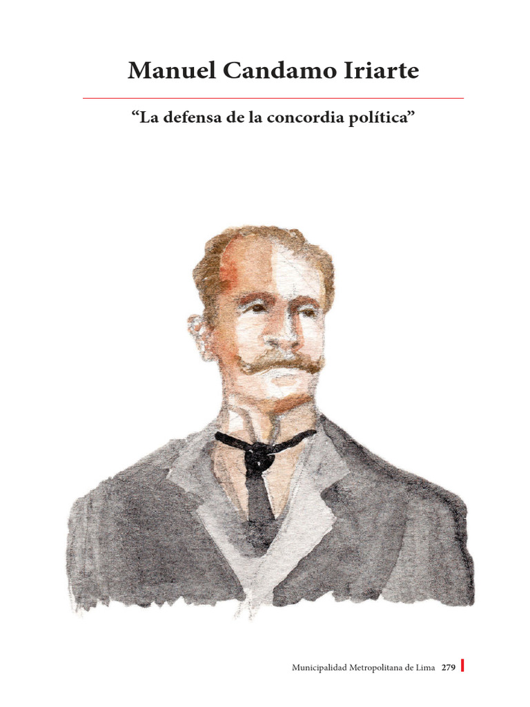 Manuel Candamo | PDF | Perú | América del Sur