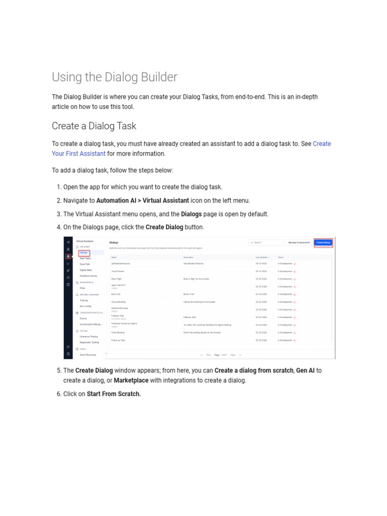 Build Dialog Tasks - Kore Ai Docs | PDF | Icon (Computing) | System ...
