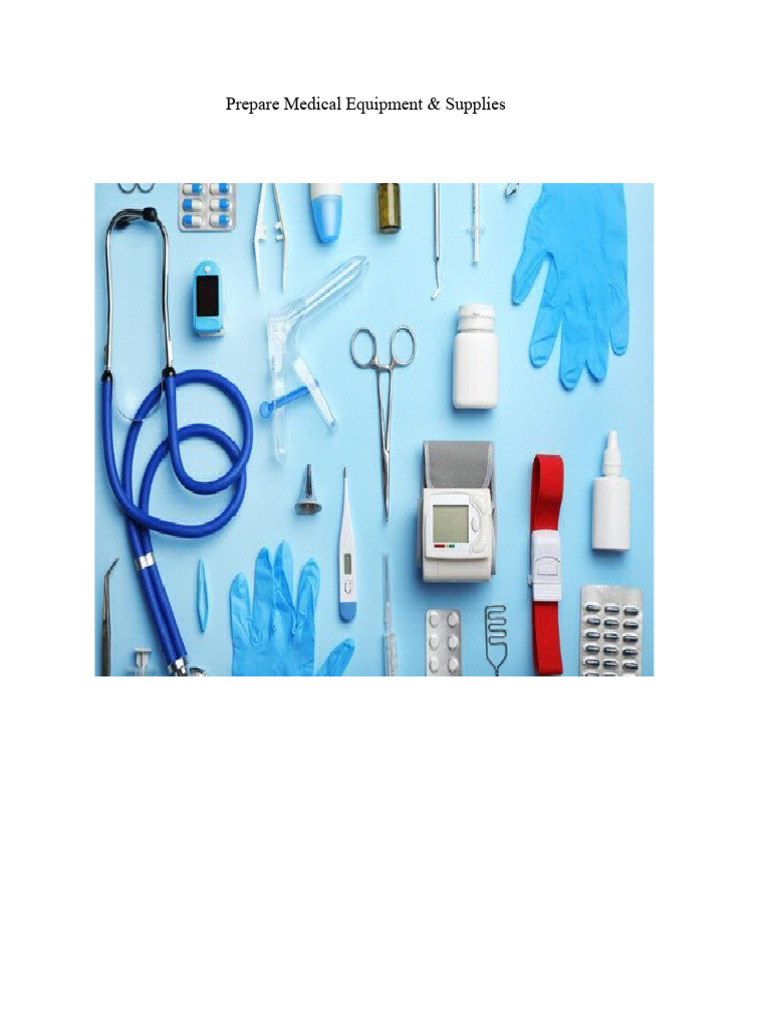 Medical Supplies Project | PDF | Surgical Suture | Surgery