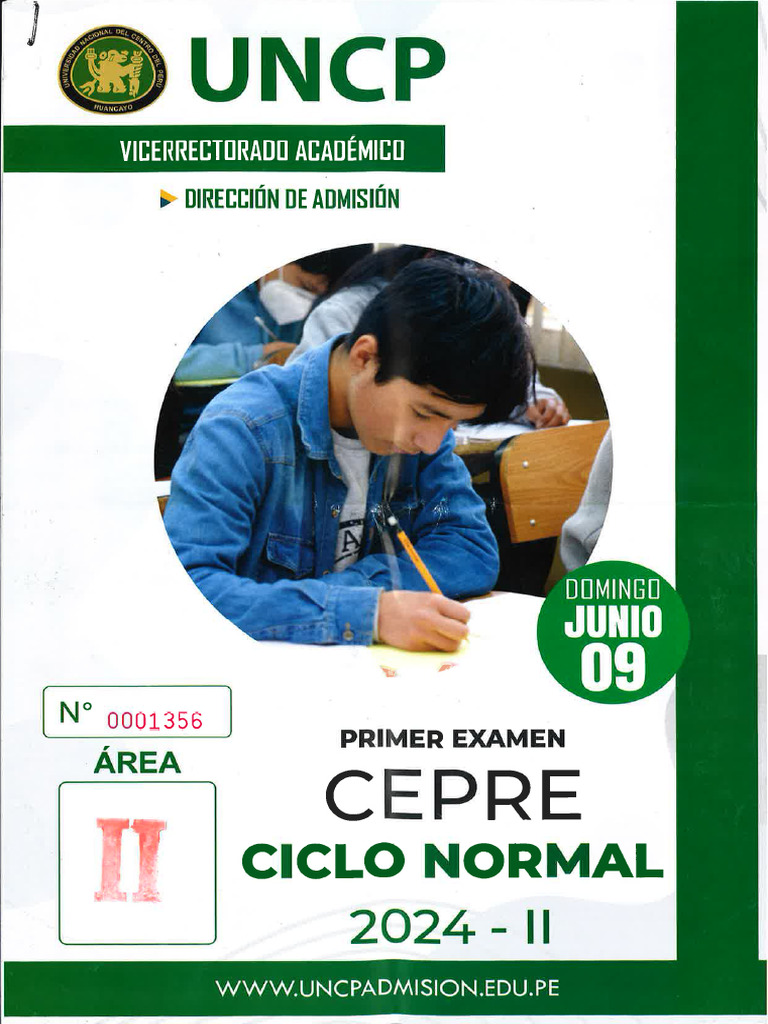 Examen Uncp | PDF