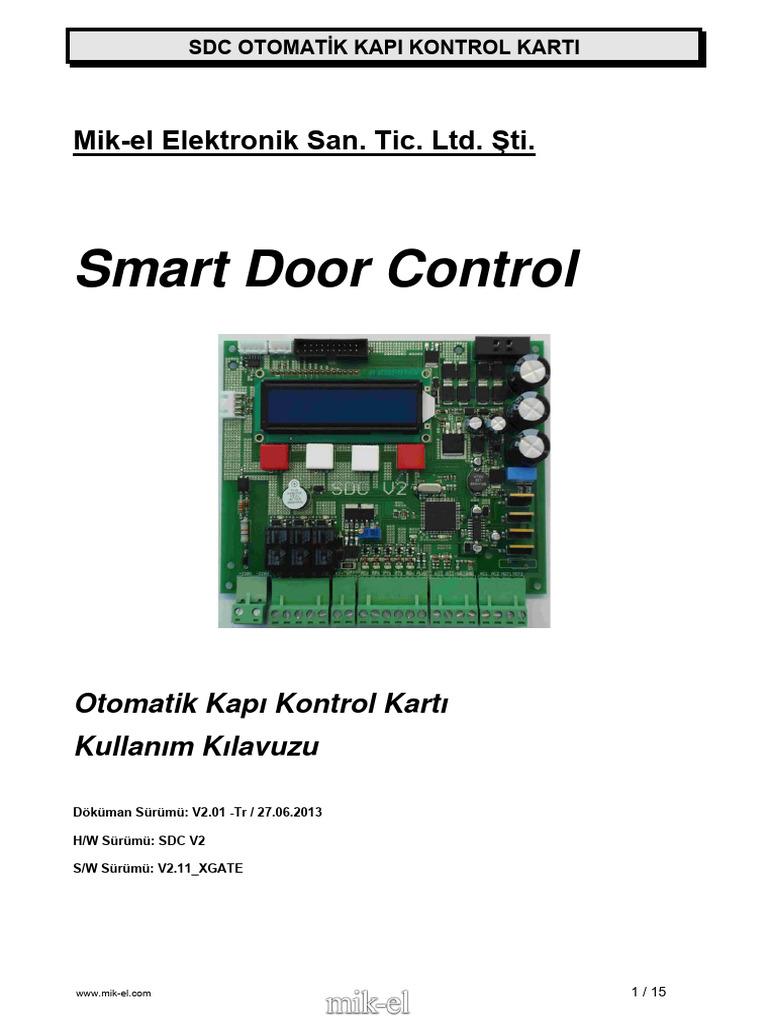 SDC Opman V2.01 TR | PDF