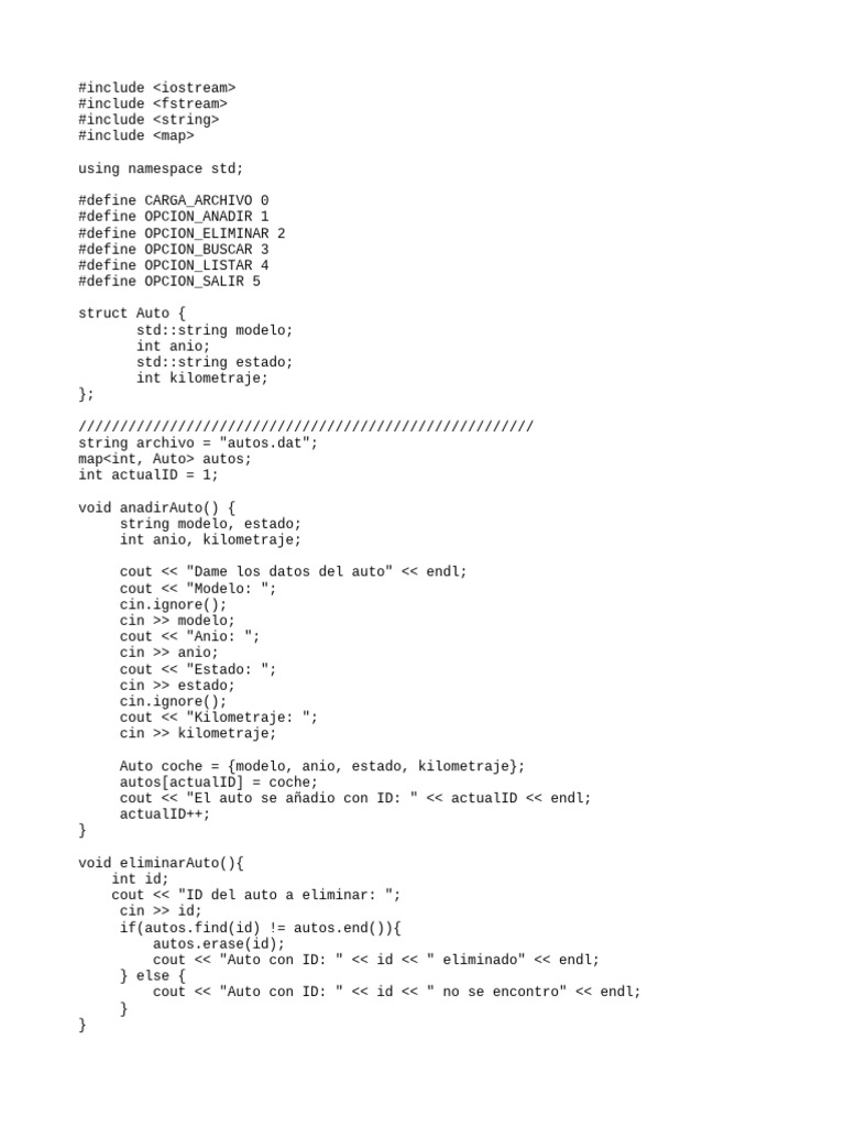 Autos | PDF | Programación de computadoras | Ingeniería de software