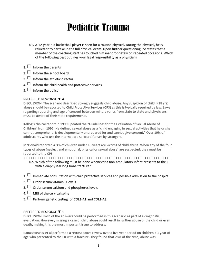 OB - Pediatrics | PDF | Elbow | Anatomical Terms Of Motion