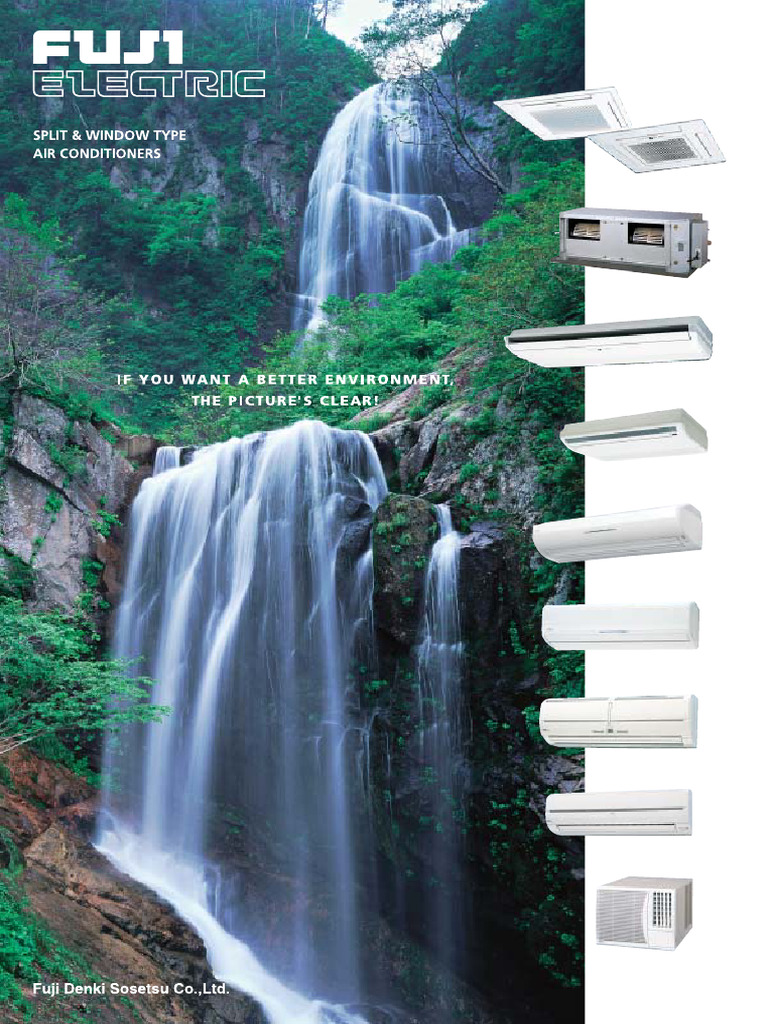 Fuji 2004 | PDF | Air Conditioning | Power Inverter