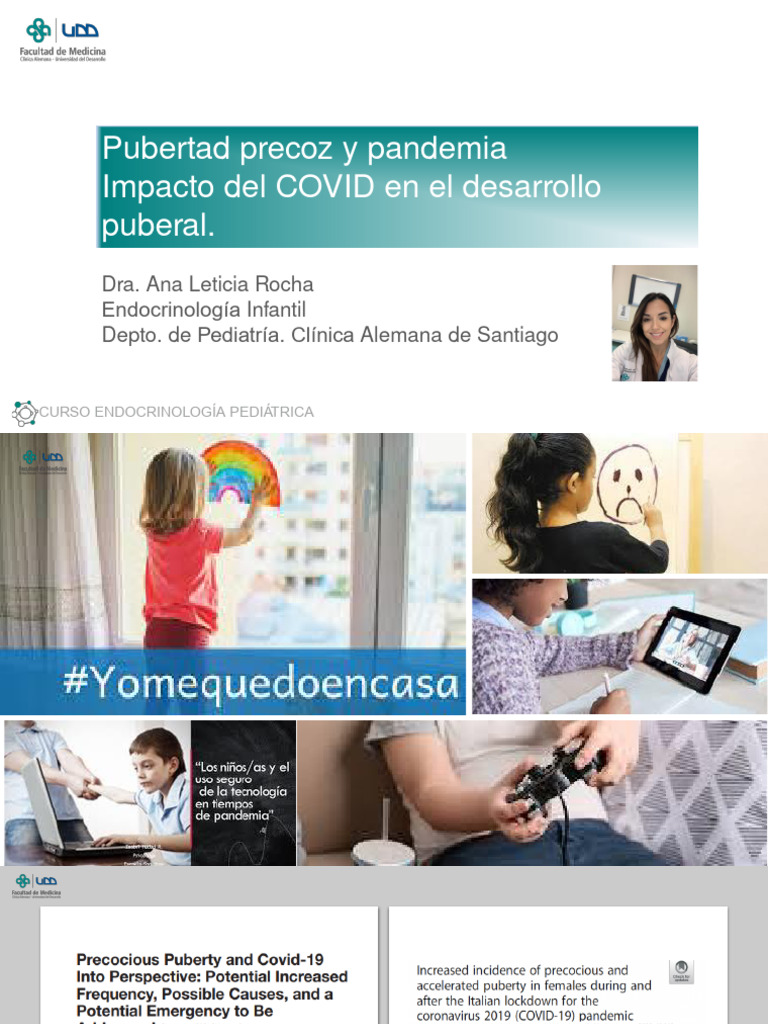 Pubertad Precoz y Pandemia | PDF | Pubertad | Obesidad