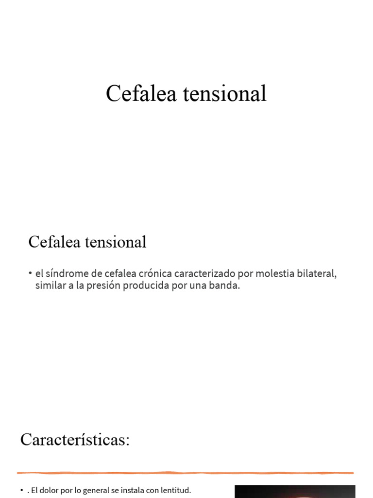 Cefalea Tensional | PDF