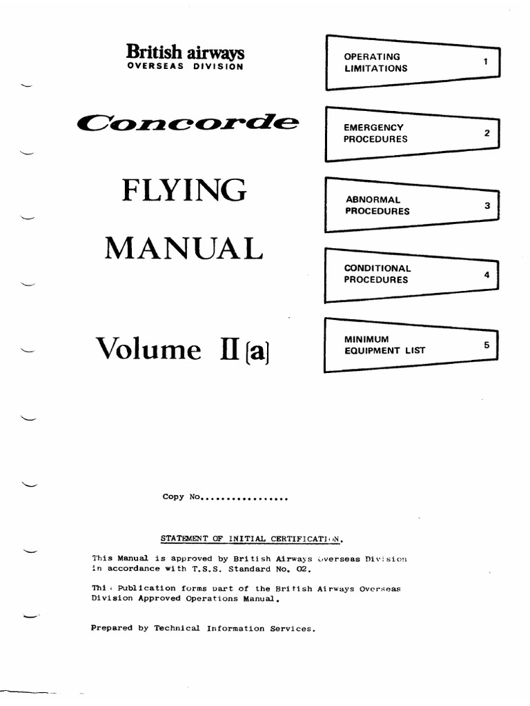 Concorde Fmv2a | PDF