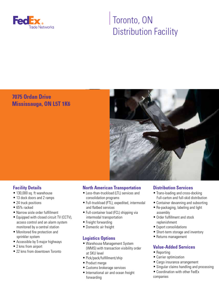 Logistics & Distribution Hub | PDF